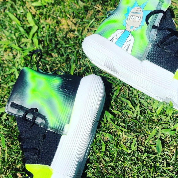 Shoes | Custom Rick And Morty Under Armour | Poshmark